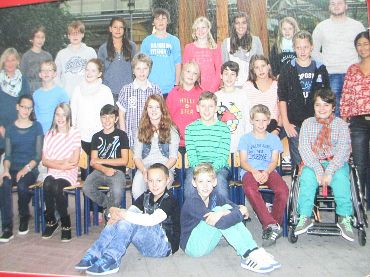 Über uns - Wir Herzenseuropäer: Klasse 6a der Europaschule Bornheim