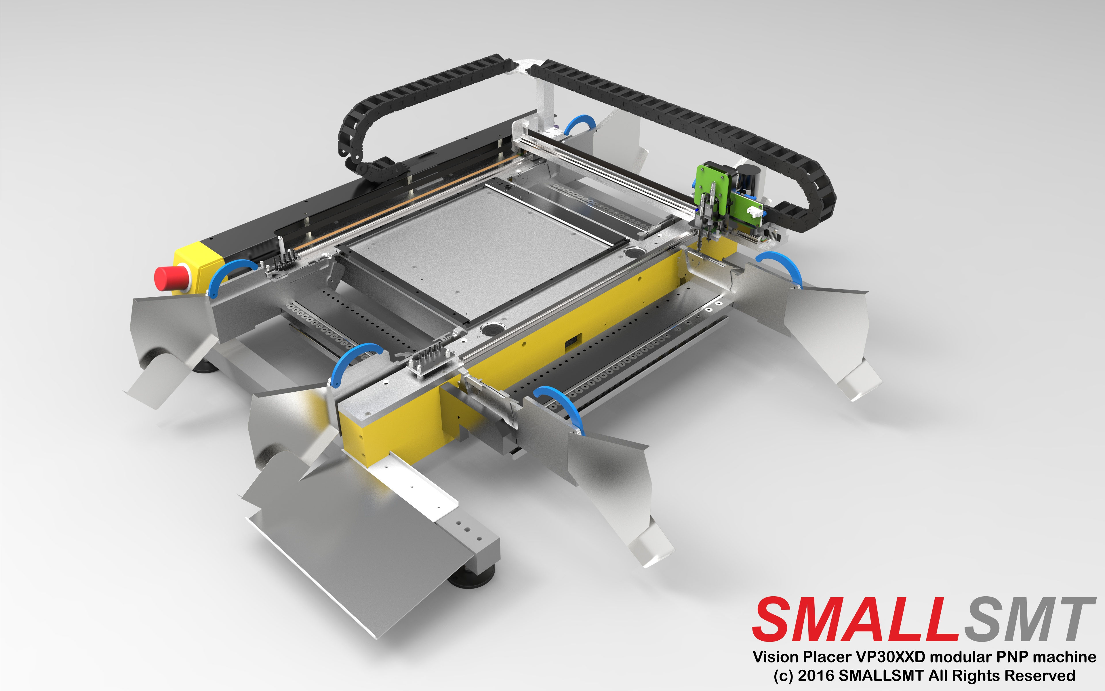 First pictures of VP30XXD Modular PNP Machine released! - SMALLSMT