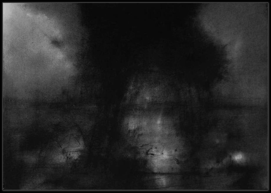 Theatrum Mortis - Christophe Biskup - Art,dessin, fusain, pierre noire
