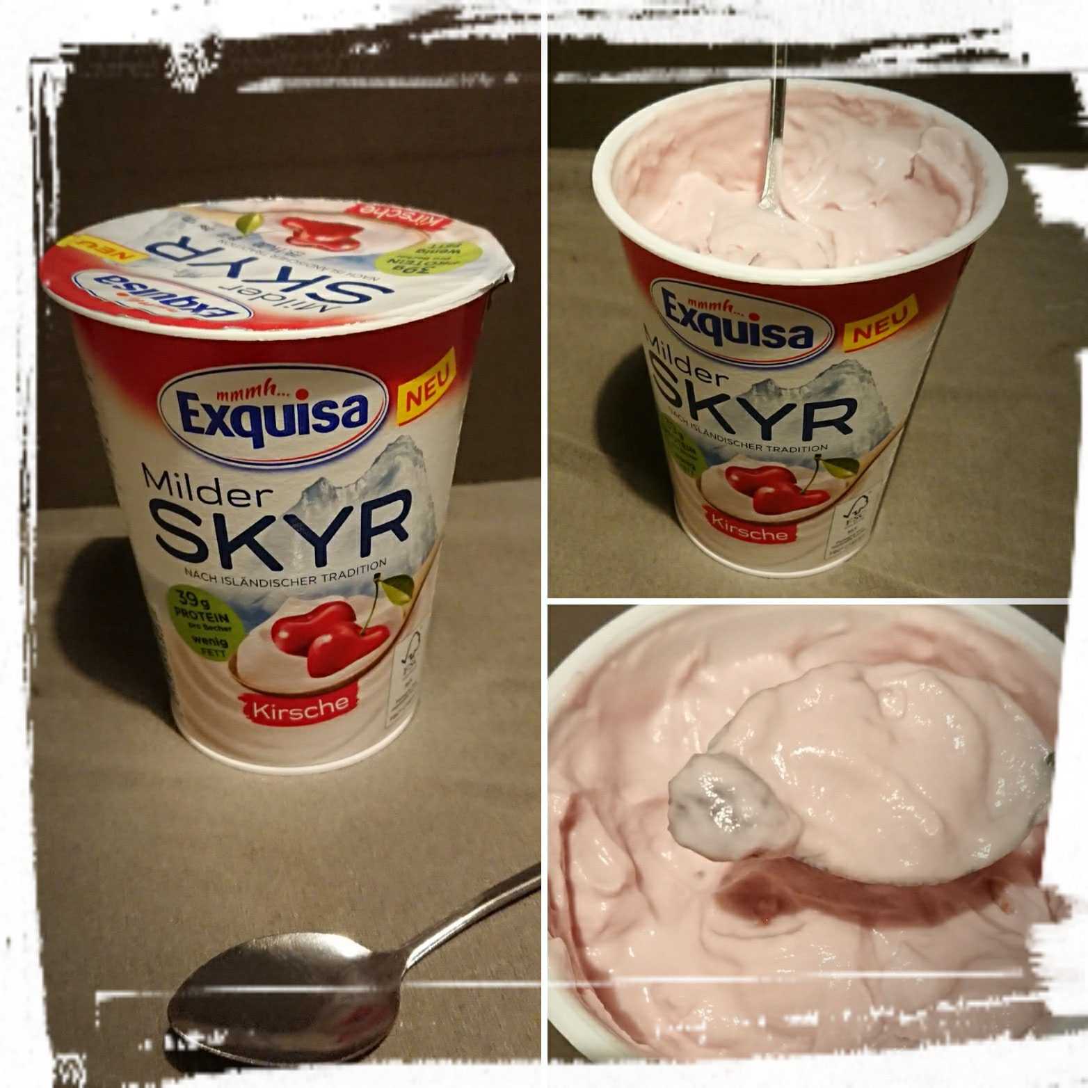 Exquisa Skyr Kirsch - zuckerwelt im test