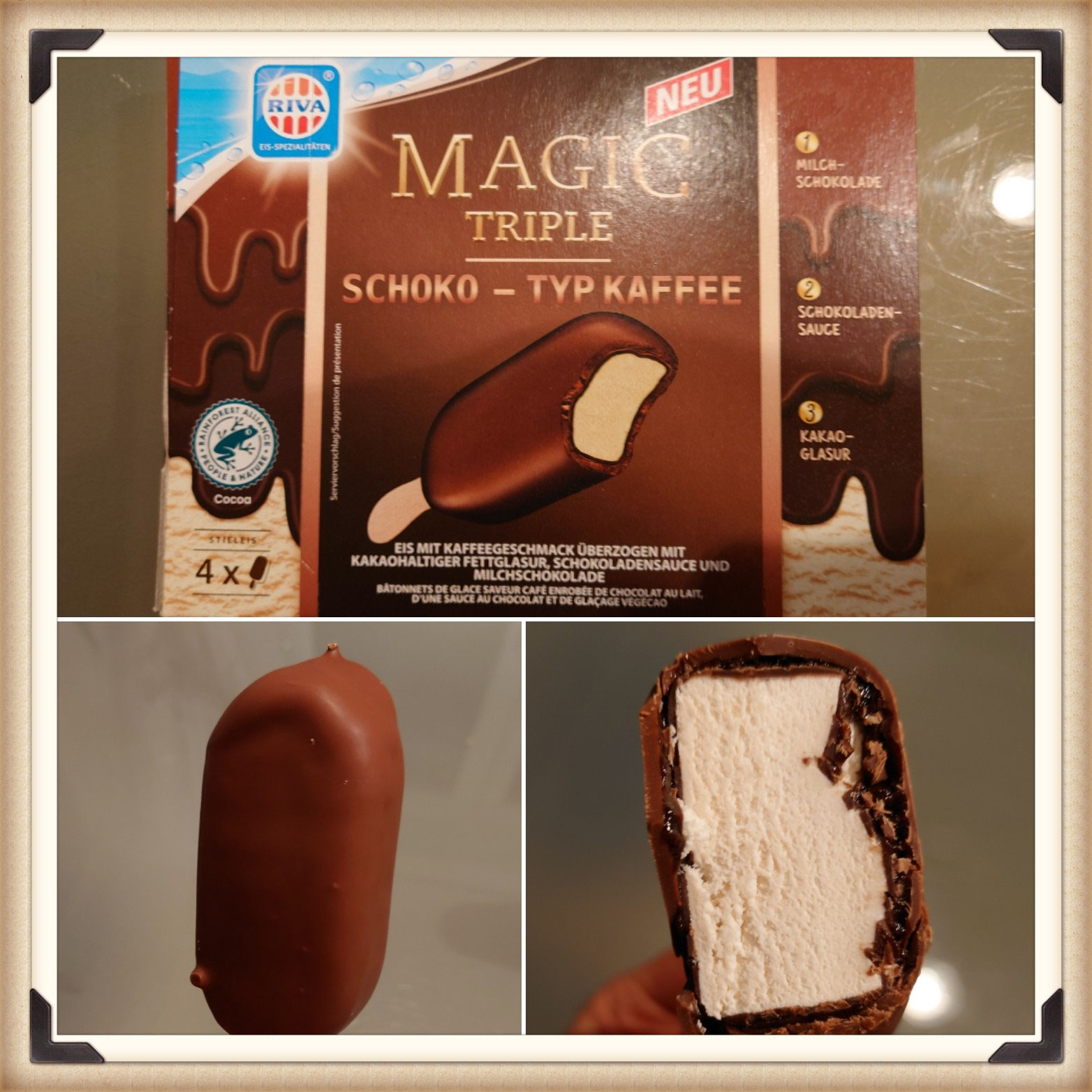 Riva Magic Triple Schoko-Typ Kaffee - zuckerwelt im test
