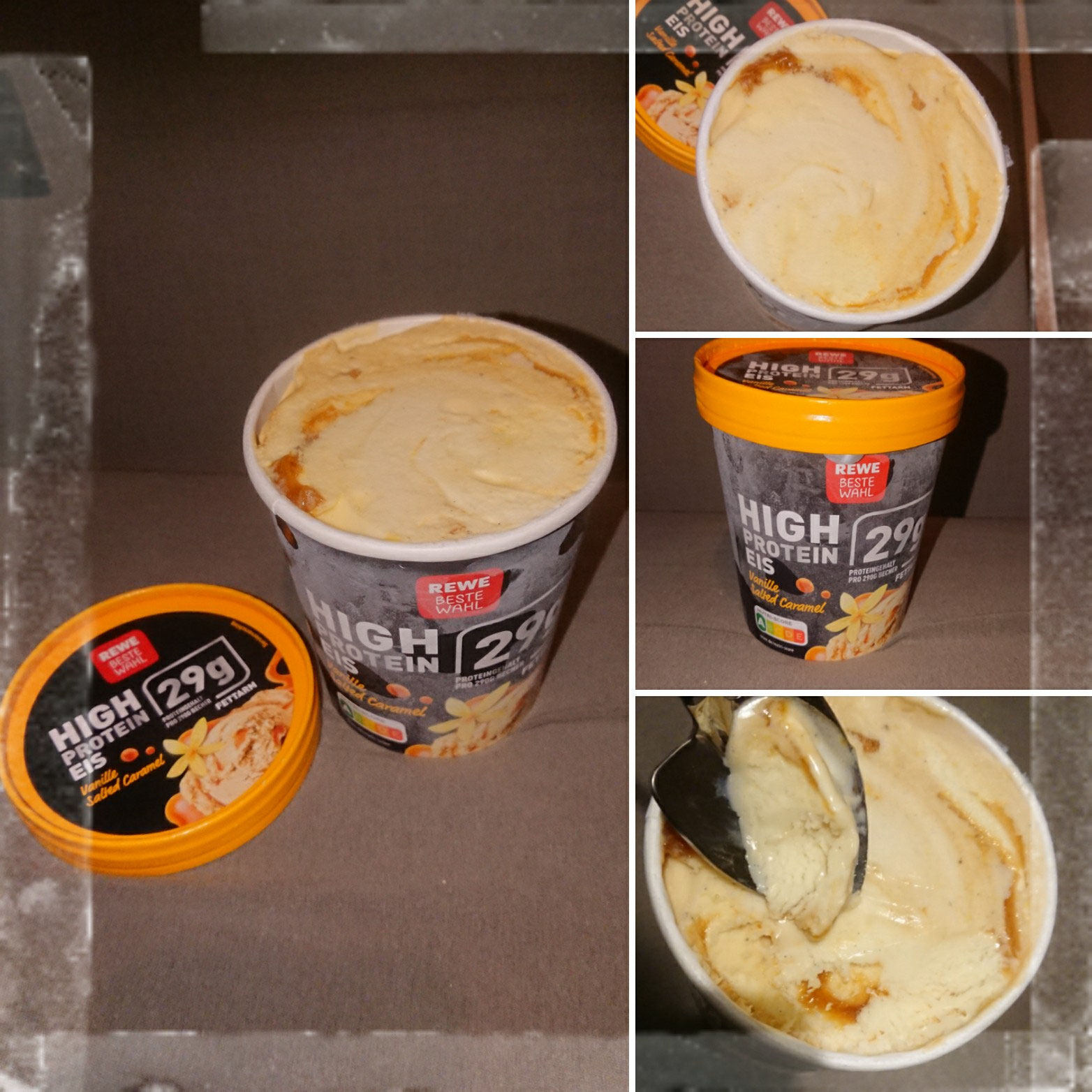 Rewe/ Penny High Protein Eis - zuckerwelt im test