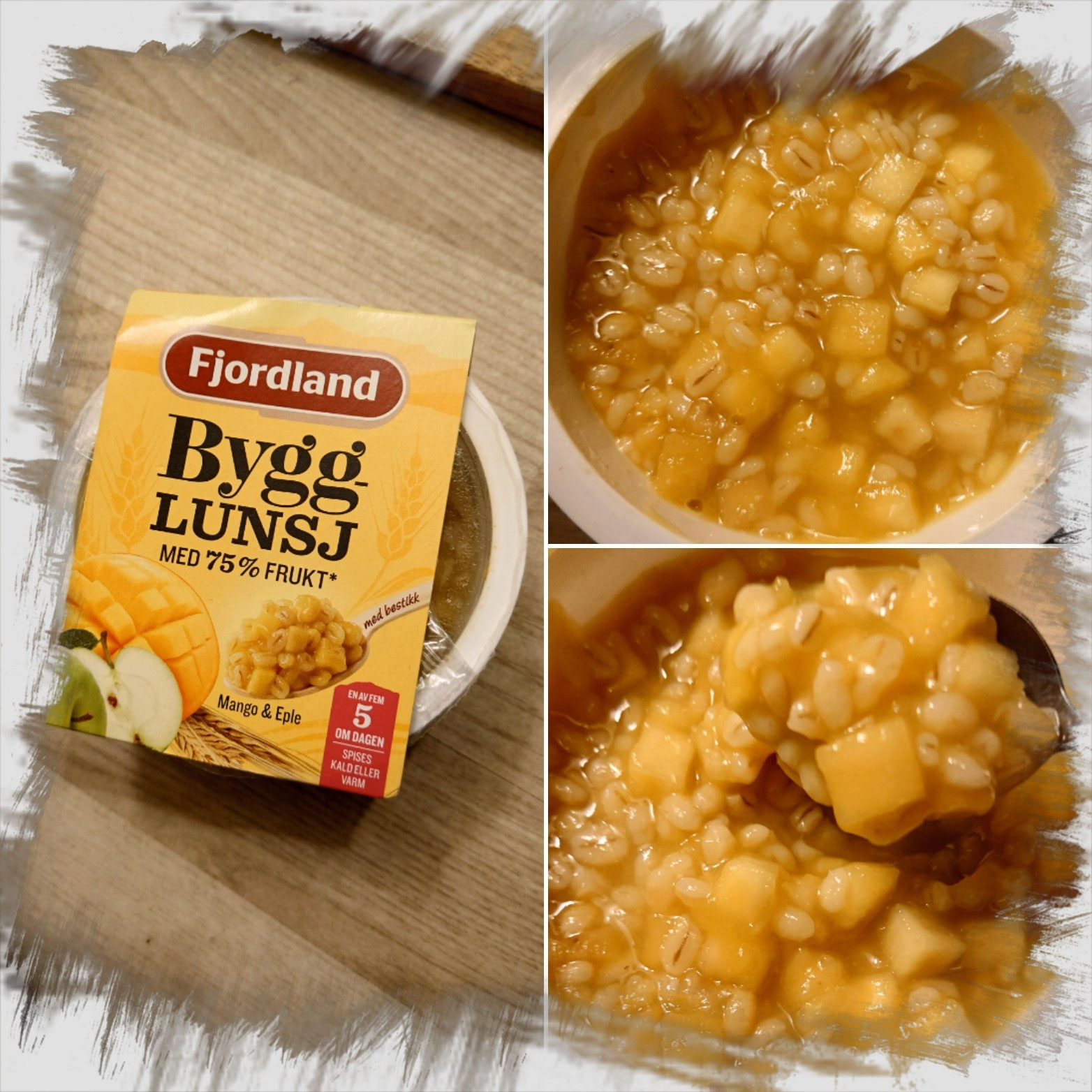 Fjordland Bygg Lunsj Eple & Kanel oder Mango & Eple - zuckerwelt im test