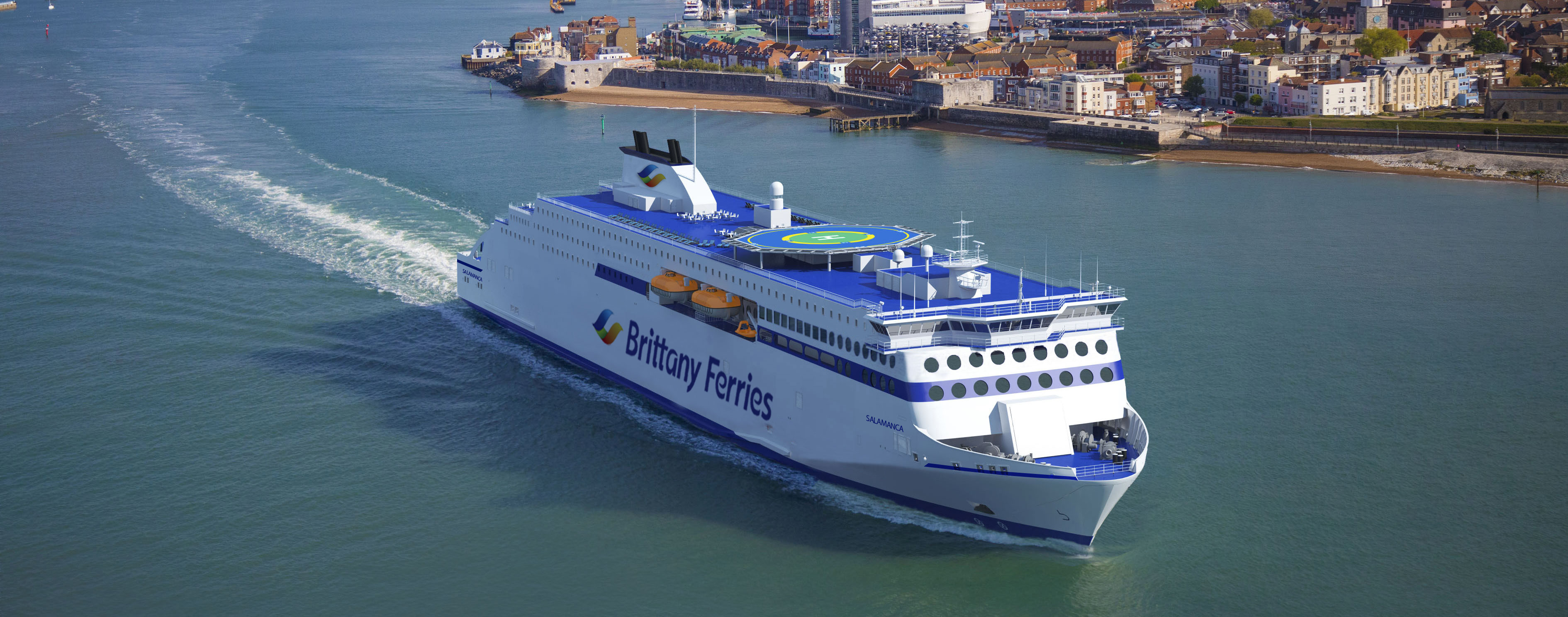 Brittany Ferries affrète un troisième ferry de type E-Flexer ...