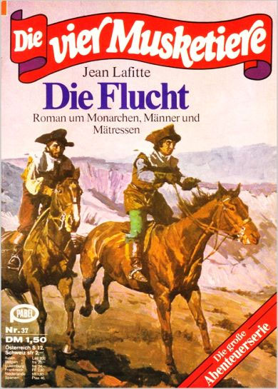 Die vier Musketiere - heftromanarchiv-vs Webseite!