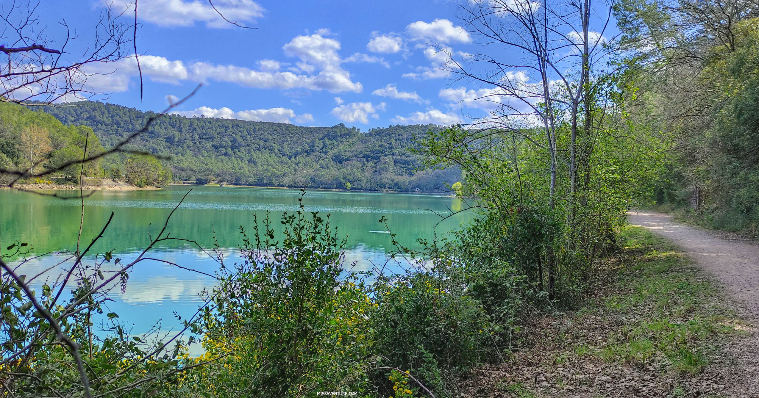 LE LAC DE CARCES ET CHUTES DU CARAMY. BALADE EN PROVENCE.FRANCE ...
