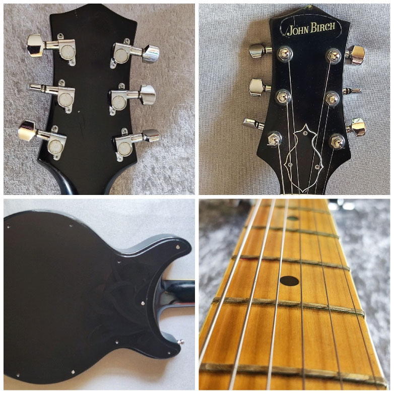 John Birch JB 2 Greenburst 1973/1977 - octoguitars Webseite!