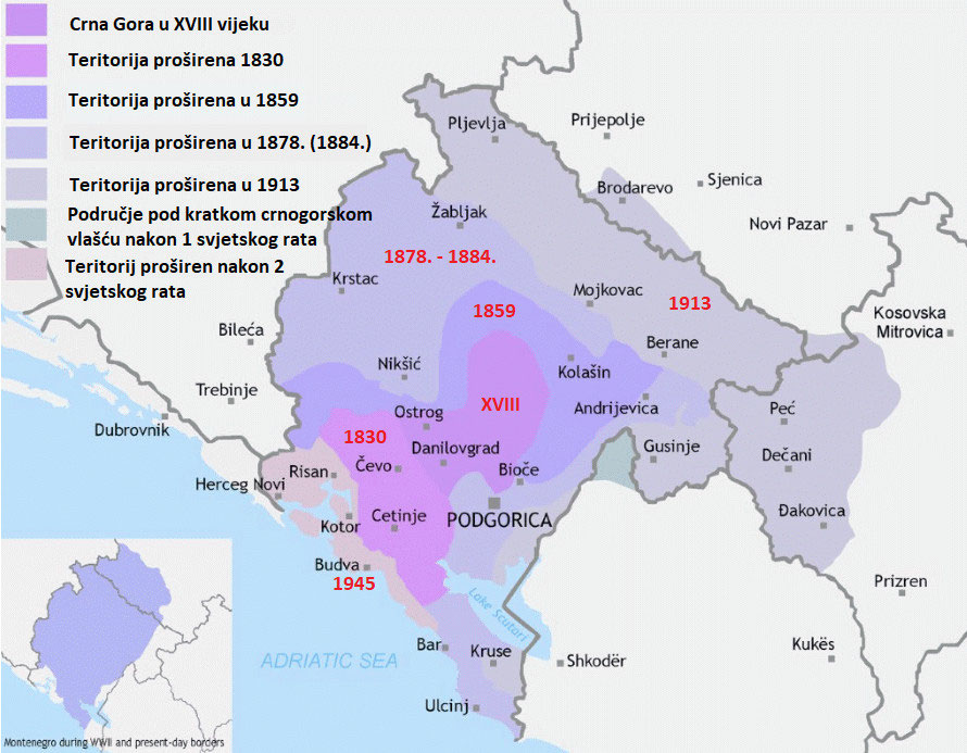 Crna Gora kroz historiju - villefranchs Webseite!