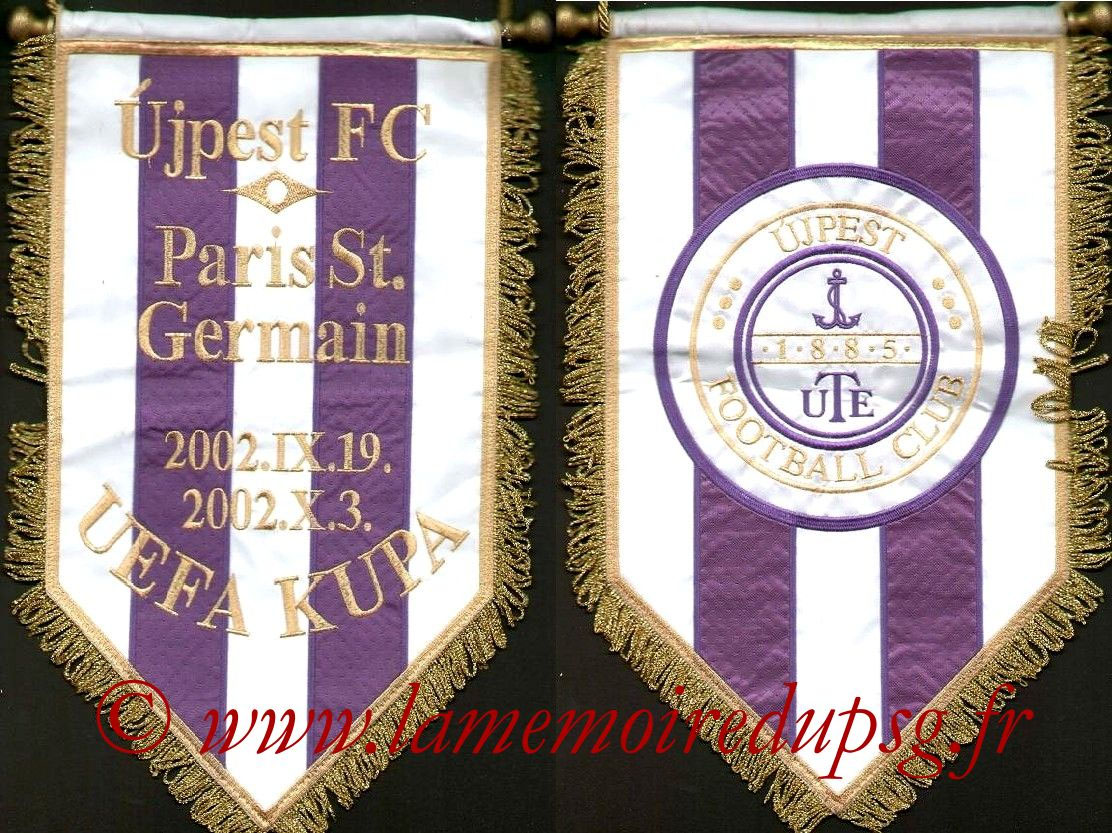 2002-03 : Coupe de l'UEFA - La mémoire du PSG - Le site des ...