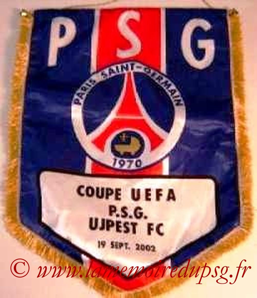 2002-03 : Coupe de l'UEFA - La mémoire du PSG - Le site des ...