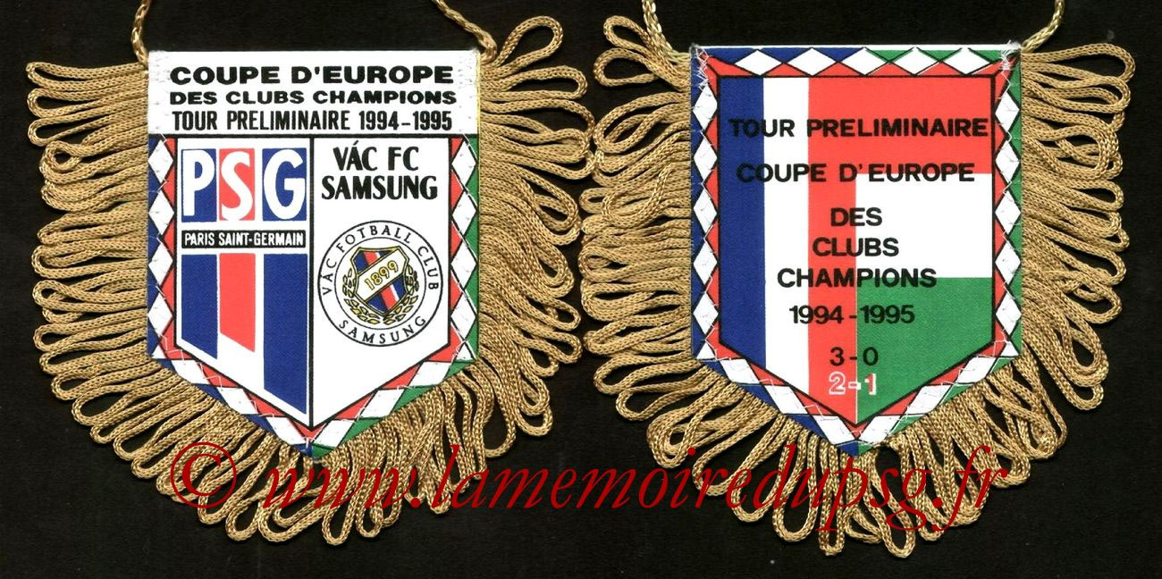 1994-95 : Ligue des Champions - La mémoire du PSG - Le site des ...