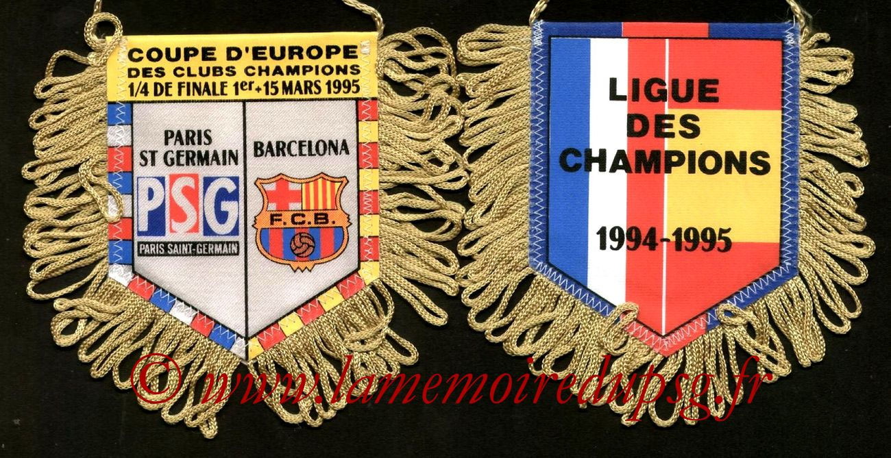 1994-95 : Ligue des Champions - La mémoire du PSG - Le site des ...
