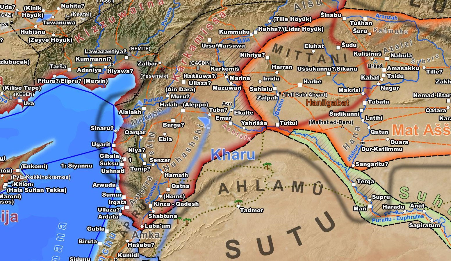 Development Update 3.21: The Bronze Age World - Tabulae Geographicae