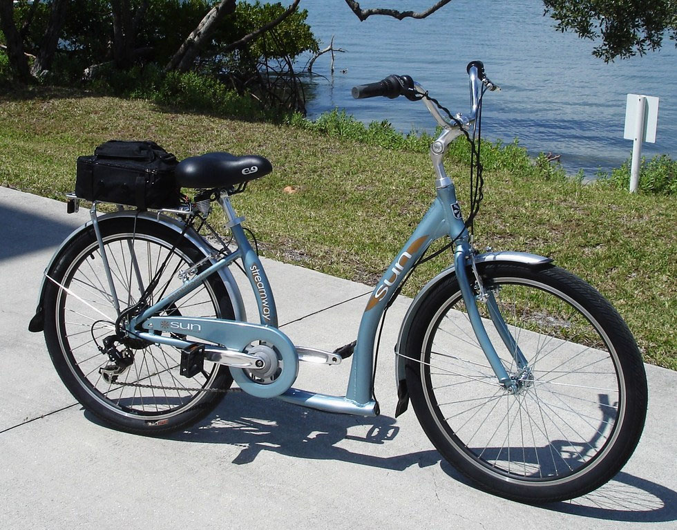 Step Through Electric Sun Bike - PedalChopper