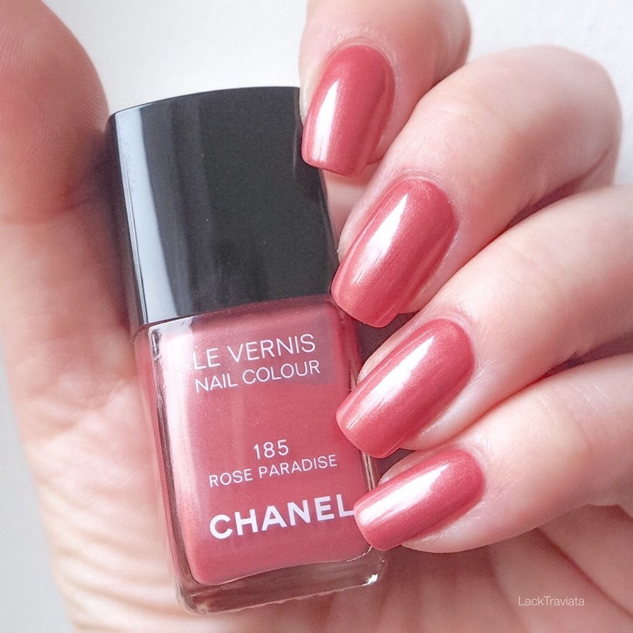 CHANEL • ROSE PARADISE 185 - LackTraviata - Nagellack-Liebe