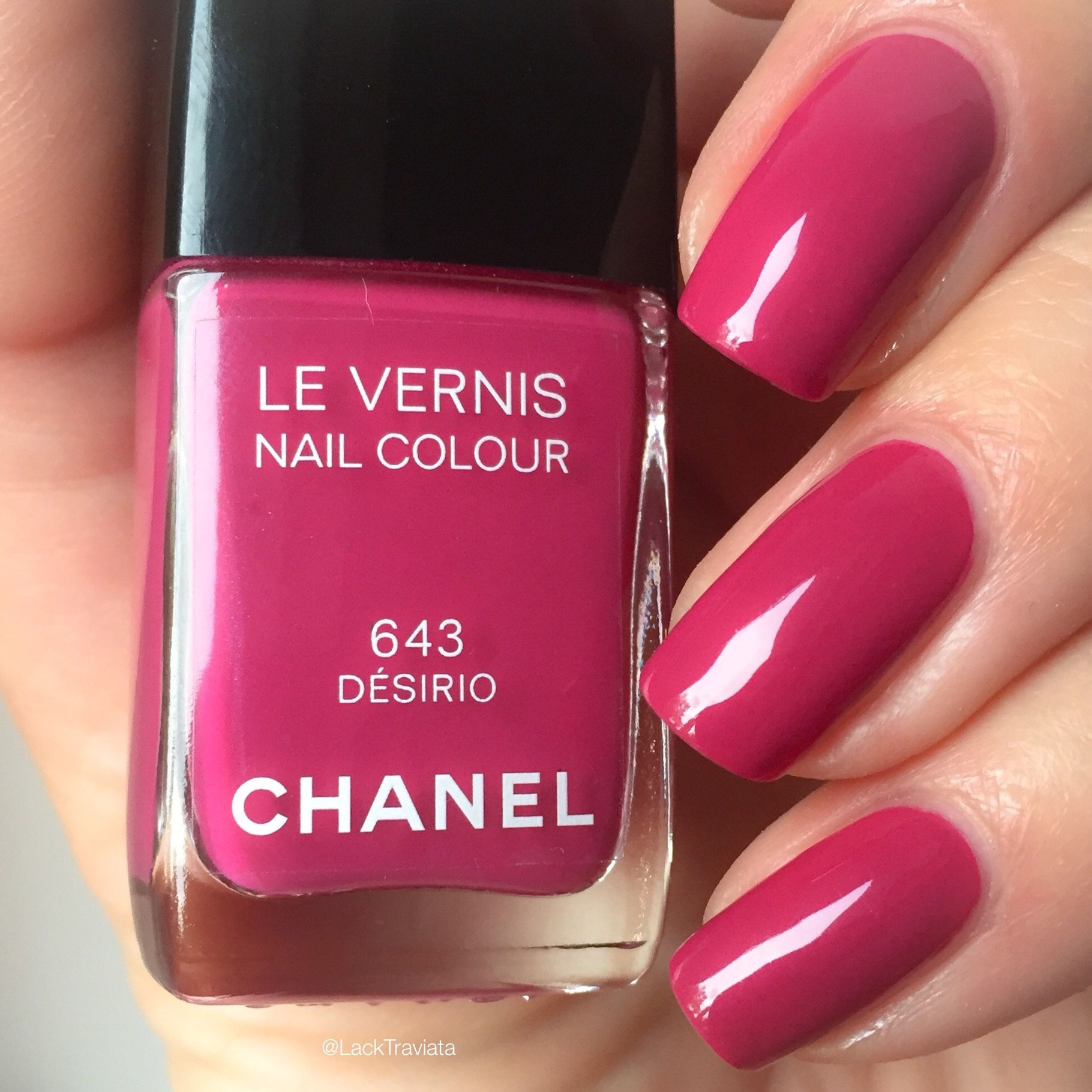 CHANEL • DÉSIRIO 643 - LackTraviata - Nagellack-Liebe