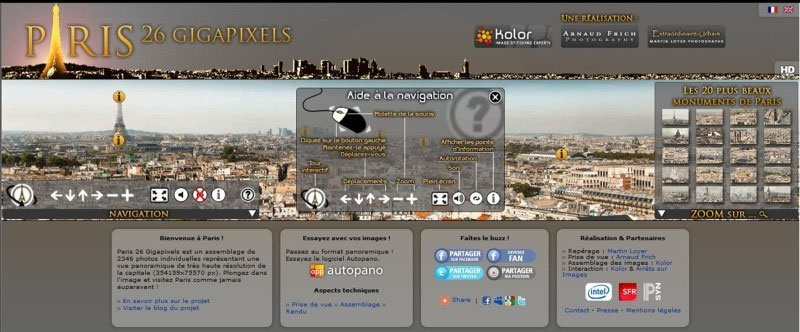 PARIS 26 GIGAPIXELS - alaindefortals jimdo page!