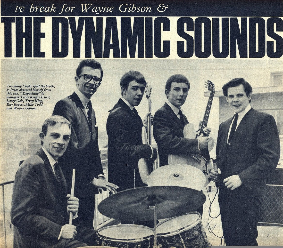 WAYNE GIBSON & THE DYNAMIC SOUNDS - James Patrick Page - Sessionman