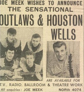 HOUSTON WELLS & THE MARKSMEN - James Patrick Page - Sessionman