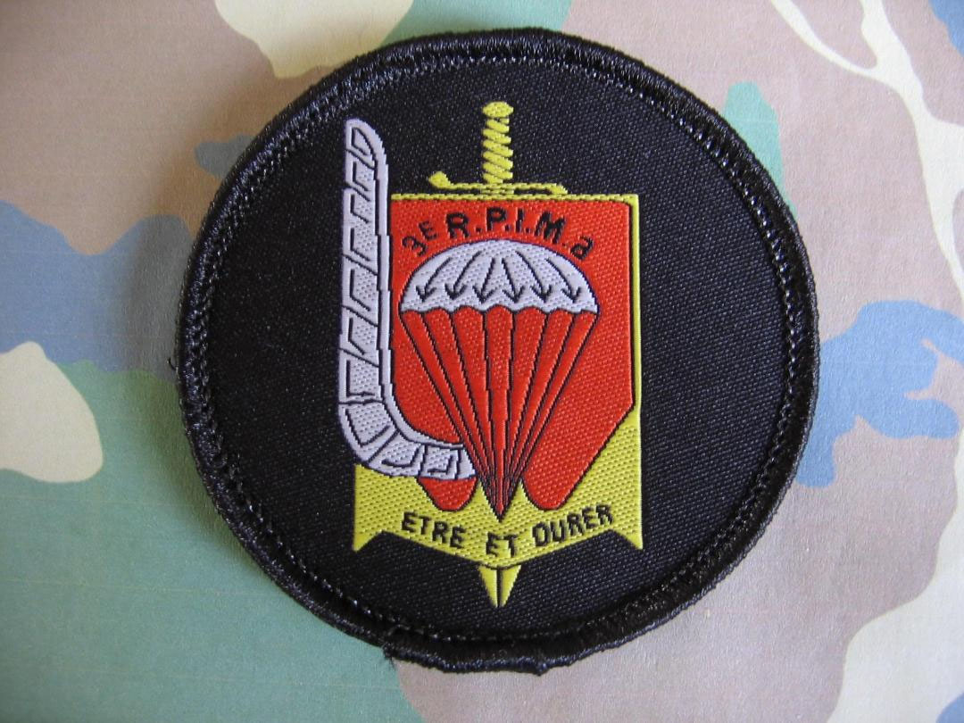 3ème RPIMA - écussons coins zippos des Troupes de Marine