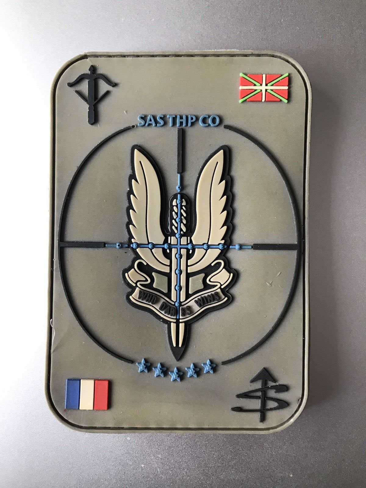 1er RPIMA - écussons coins zippos des Troupes de Marine