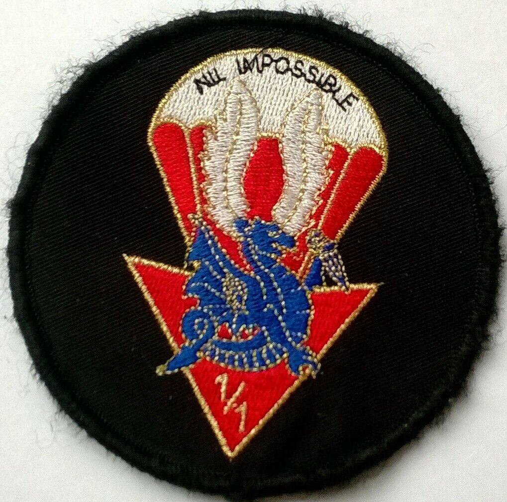 1er RPIMA - écussons coins zippos des Troupes de Marine