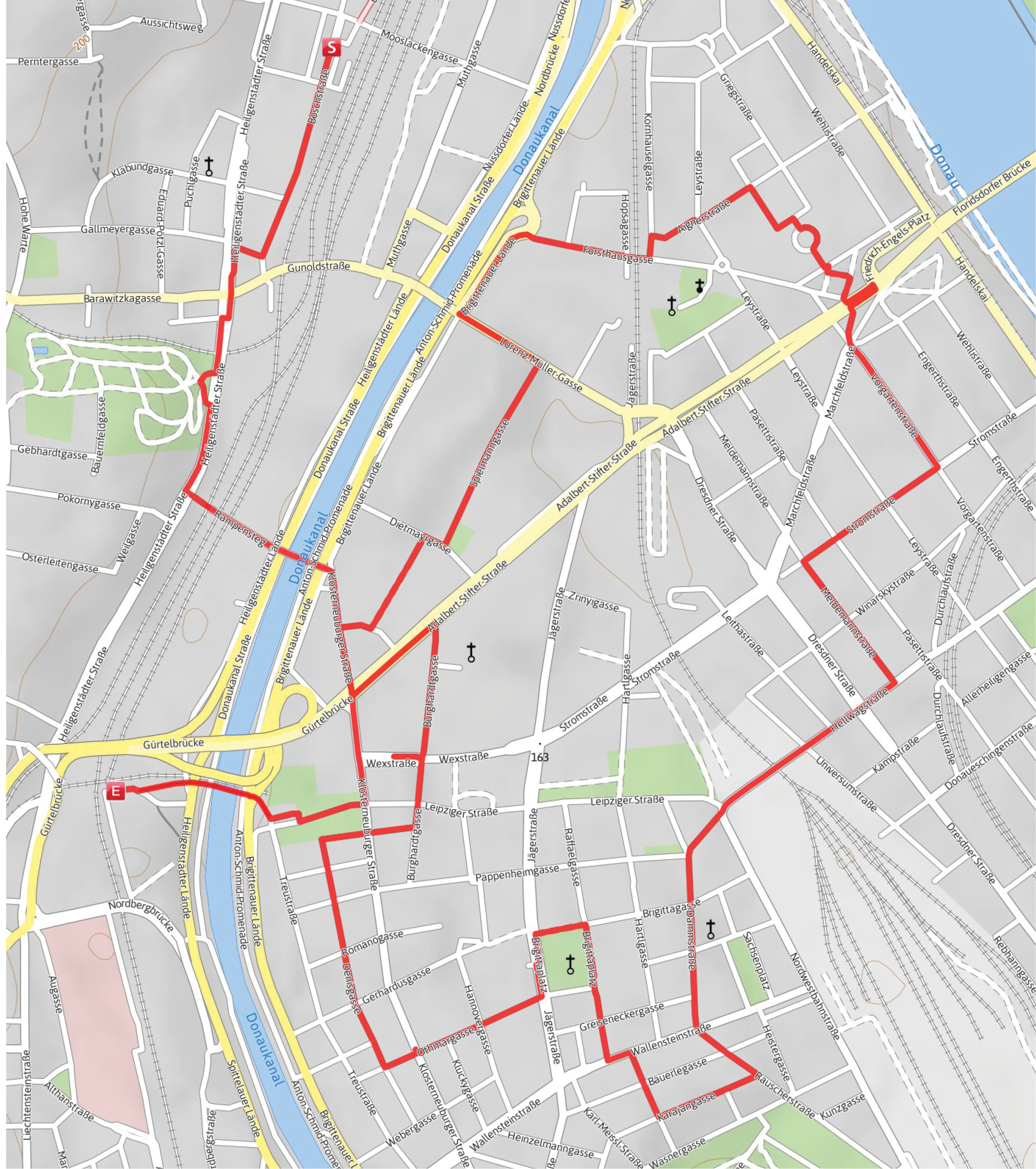 In der Brigittenau - Urban Hiking Wien