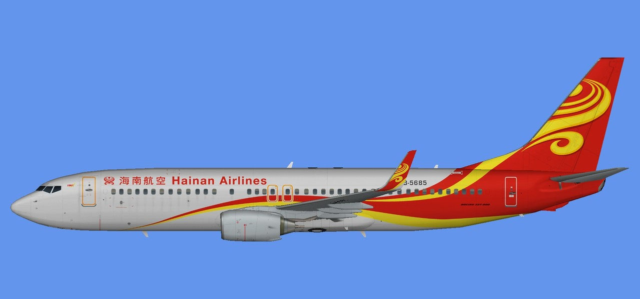 Hainan Group - Flyingcarpet's flightsim repaints