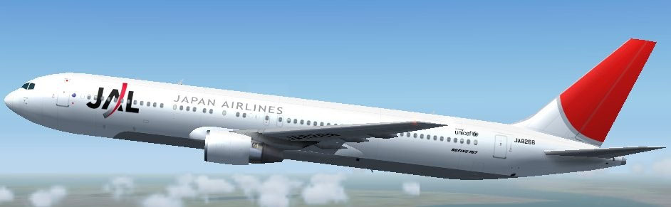 Japan Air Lines - Flyingcarpet's flightsim repaints