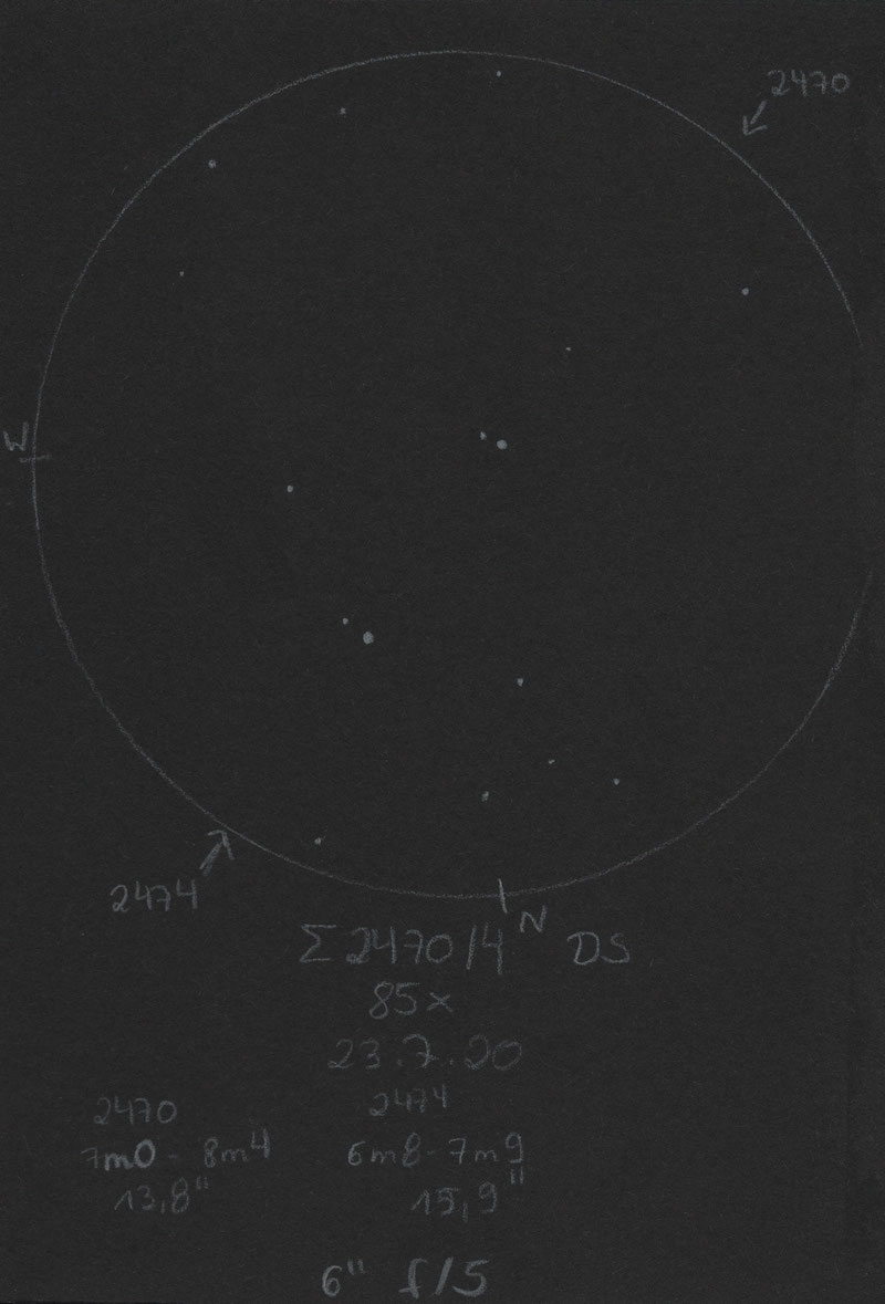 Doppelsterne - Freunde der Nacht - visuelle Astronomie - BAfK - Deep ...