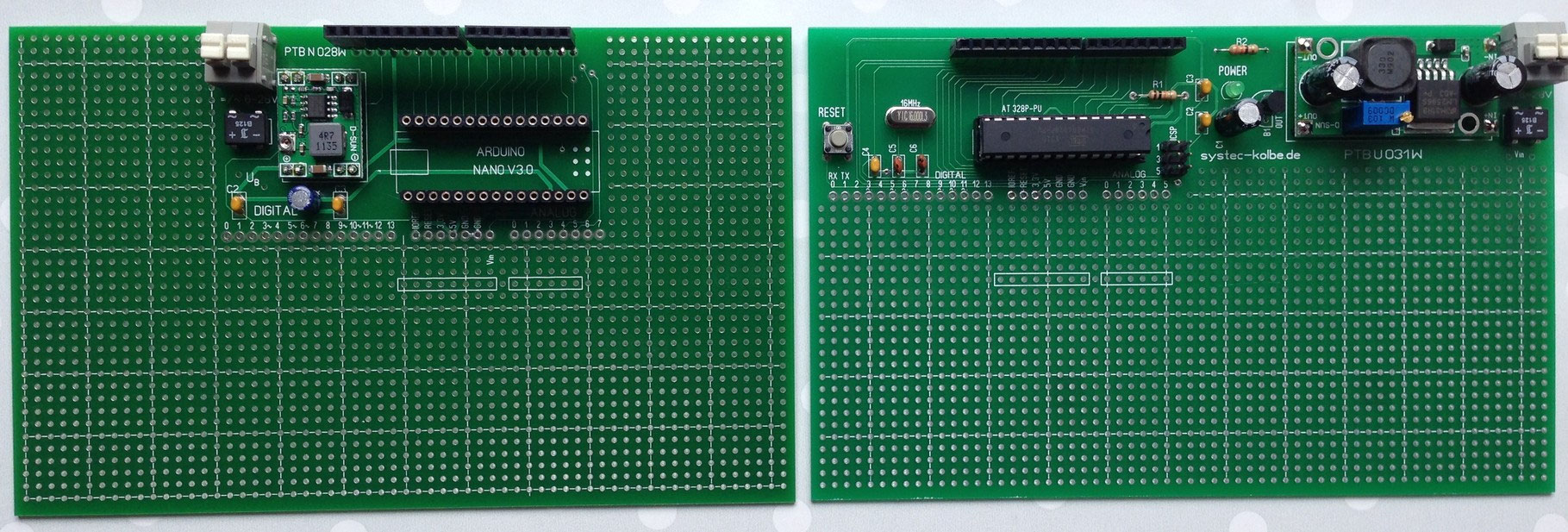 Arduin(H)ole-Grid Board's - Arduino Prototyping - systec-kolbe.de