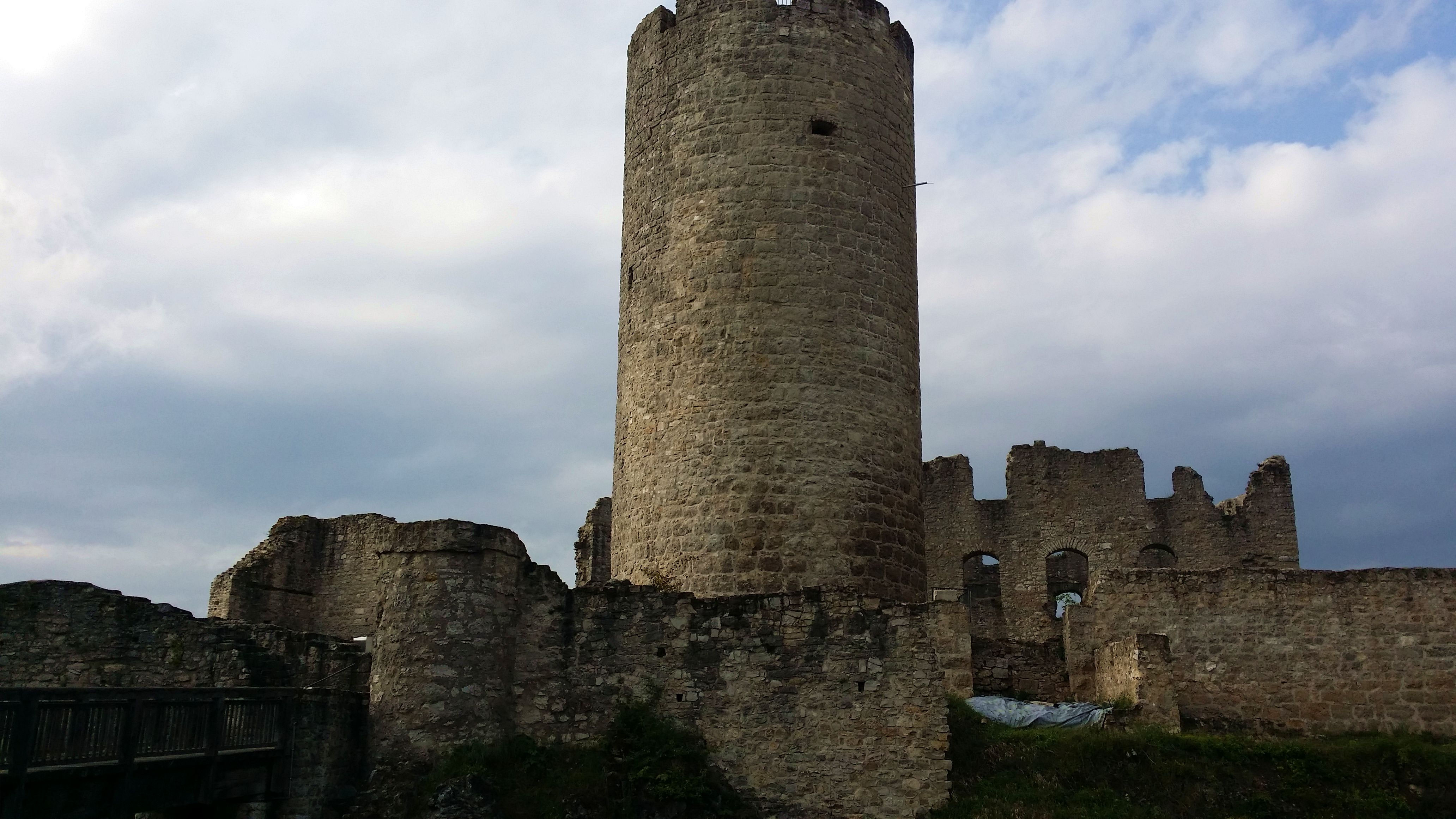 Burg Wolfstein - Burgen und Schlösser. Kelten. Mittelalter. Schottland
