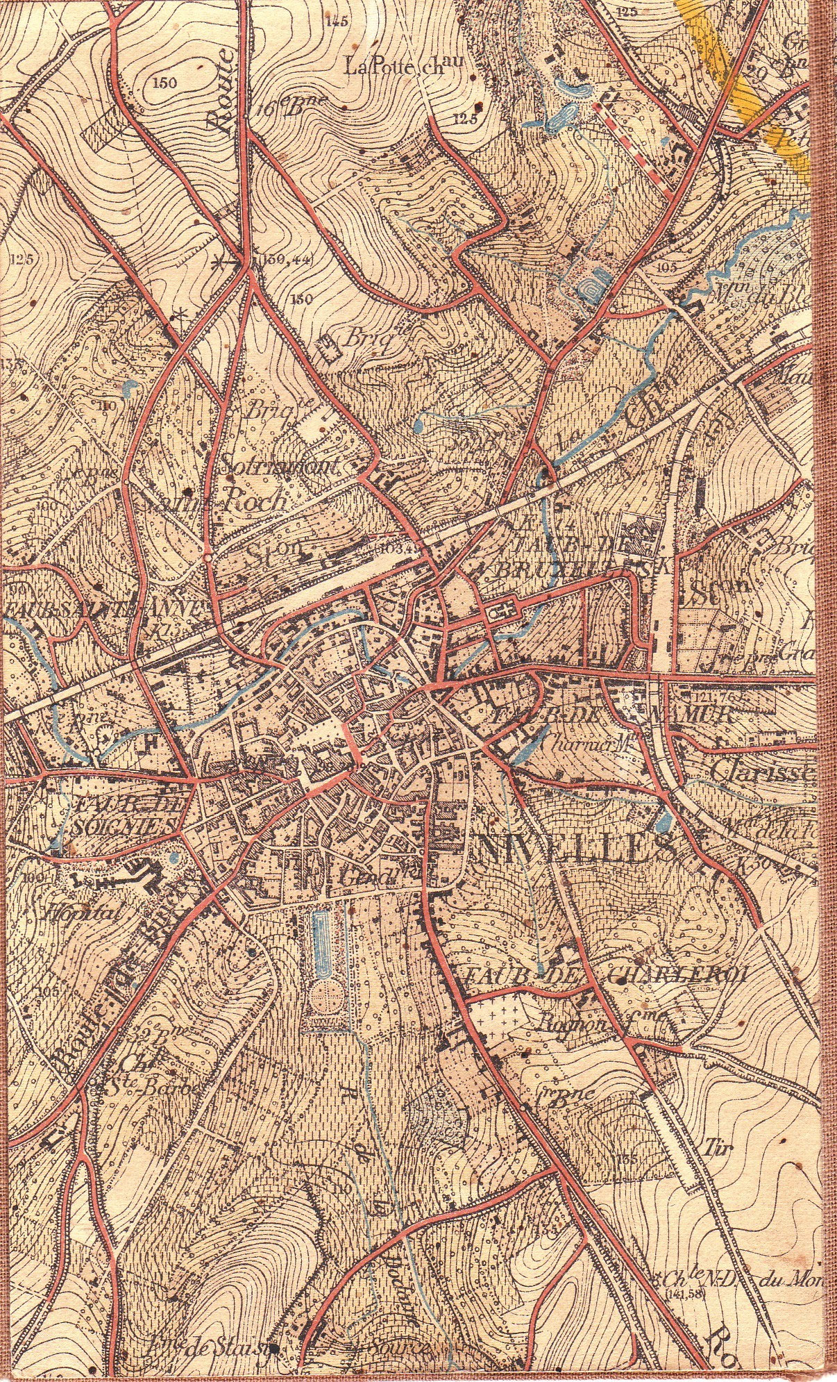 Plans de Nivelles - Mon vieux Nivelles