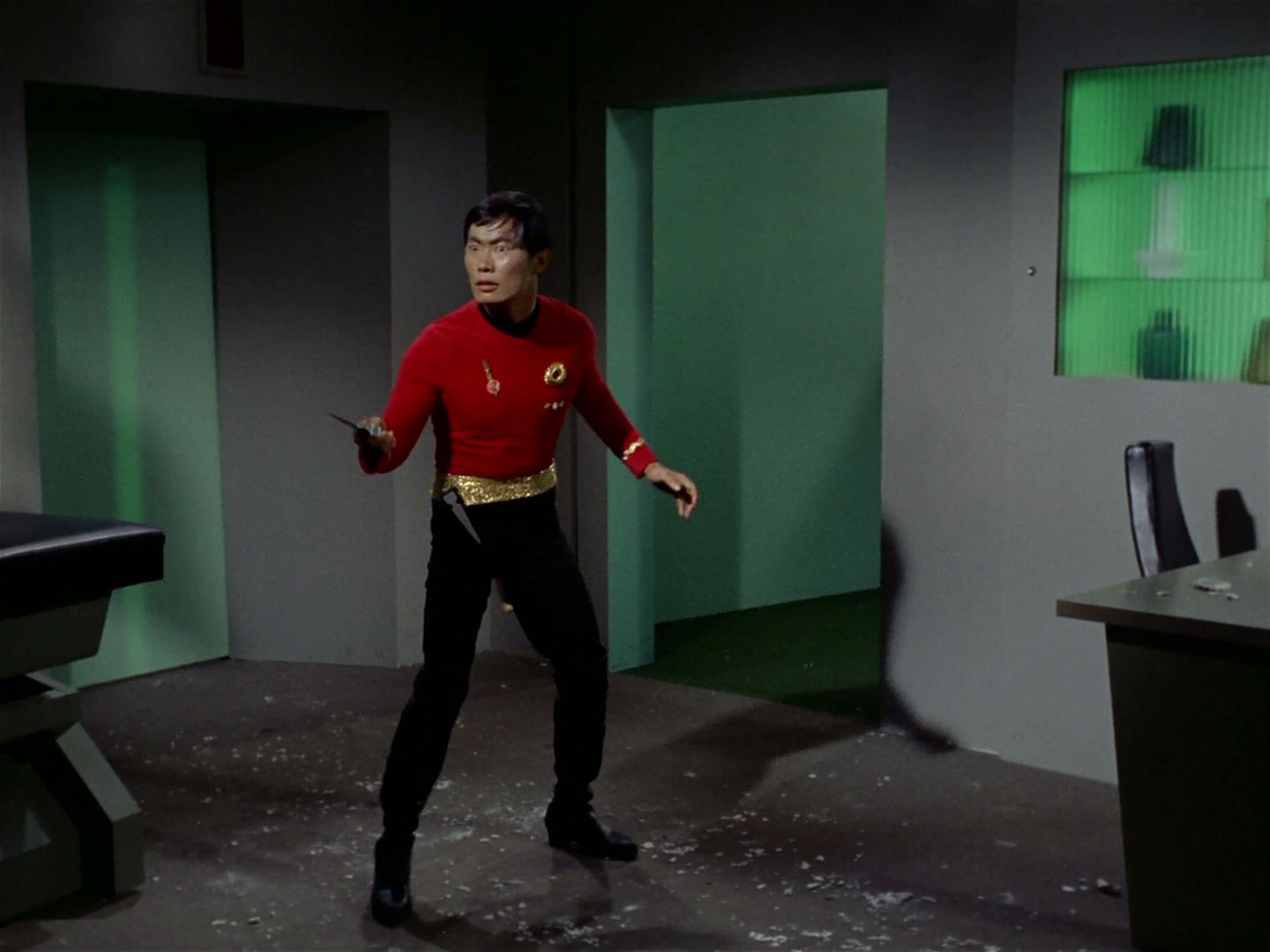 Sulu Mirror Red Tunic - Website of startrekprops!