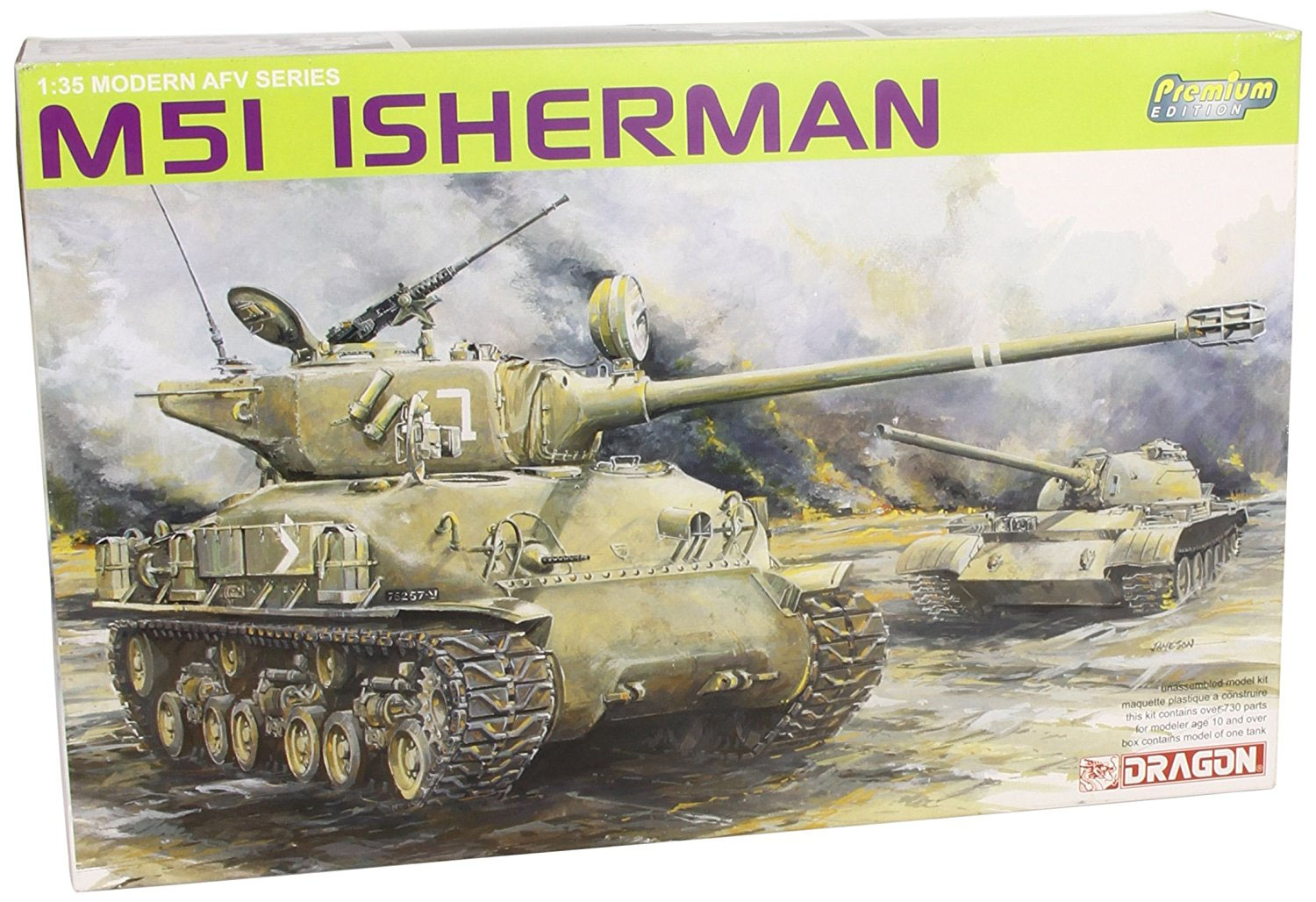 Dragon 1/35 M51 Isherman IDF MBT - Tex the Model Maker