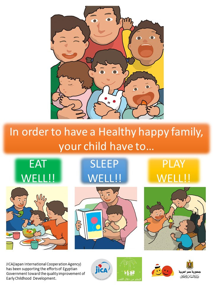 65. (eng) Eat well play well sleep well - ECD Egypt تنمية الطفولة ...