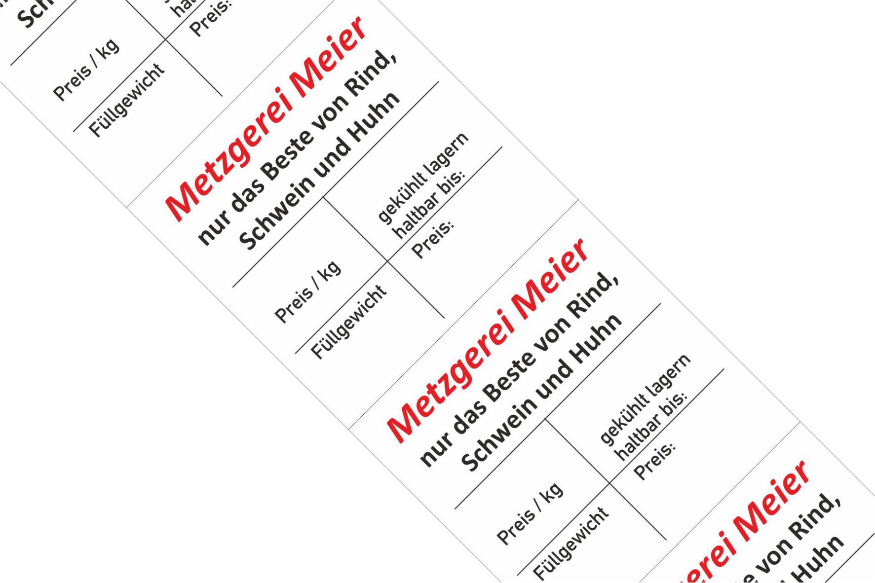 Preisetiketten mit Aufdruck - Preisauszeichner Shop für Auszeichner und ...