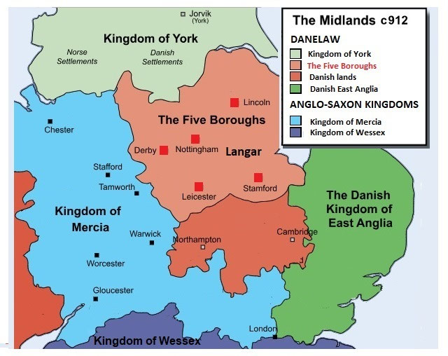 Vikings in Nottinghamshire - A History of Langar for young people
