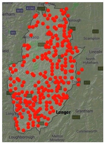 Placenames - A History of Langar for young people