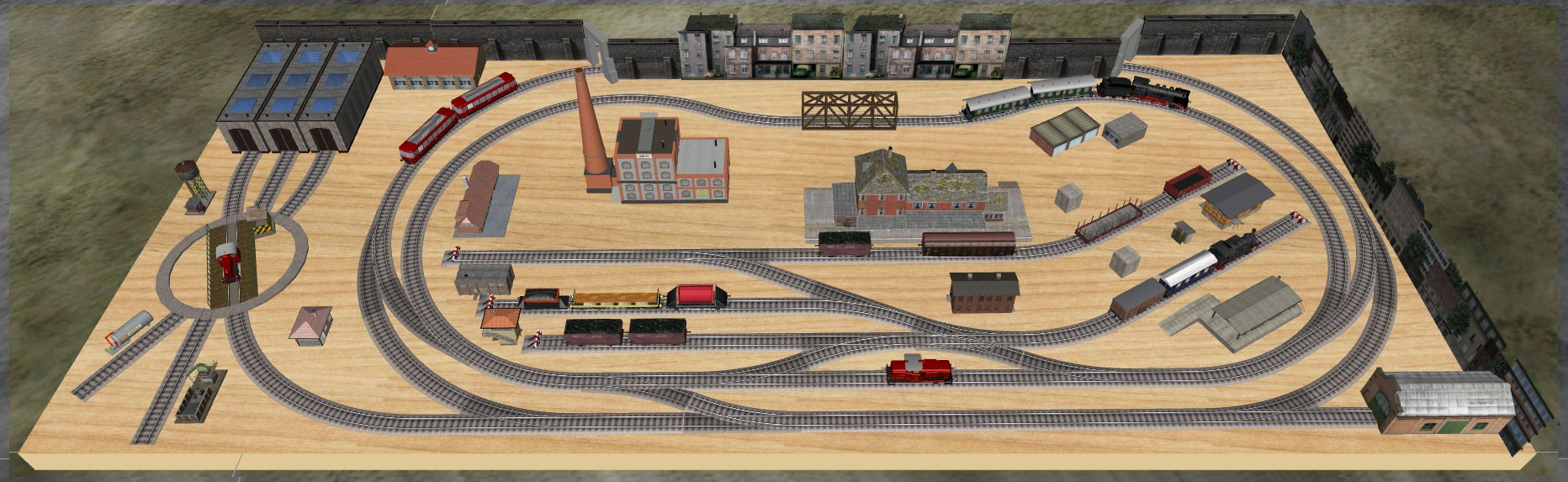 Gestaltung - Modelleisenbahn in H0