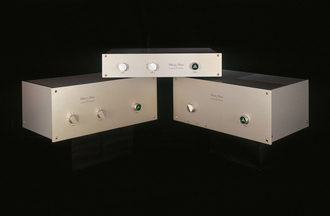 Classic Series F-10B F-30B F-50B mono power amp - FM ACOUSTICS LTD.