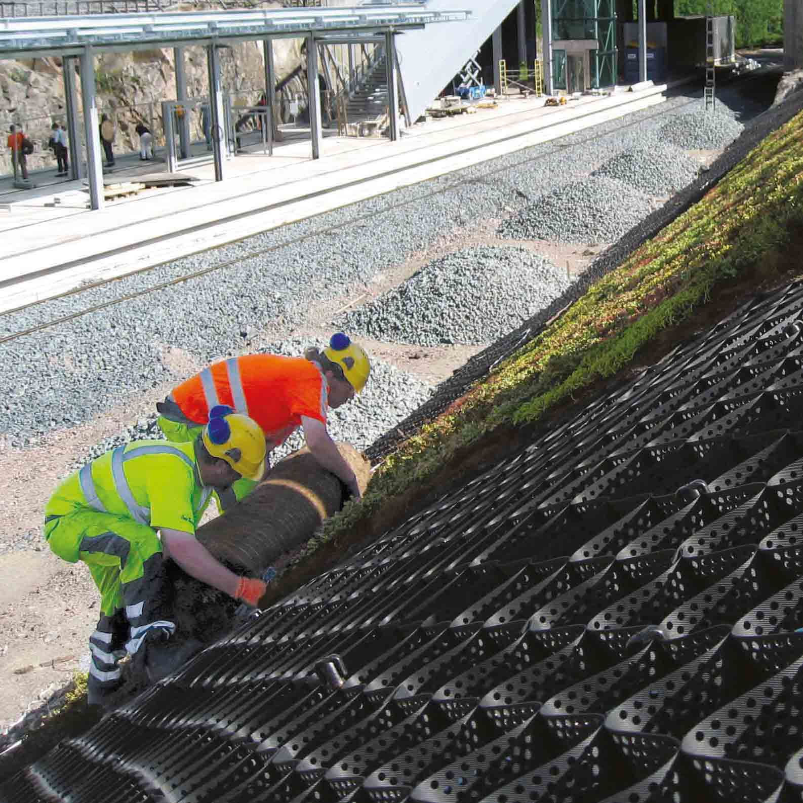 SoilWeb® : stabilisation permanente - Bio Green Solutions, Contrôle de ...