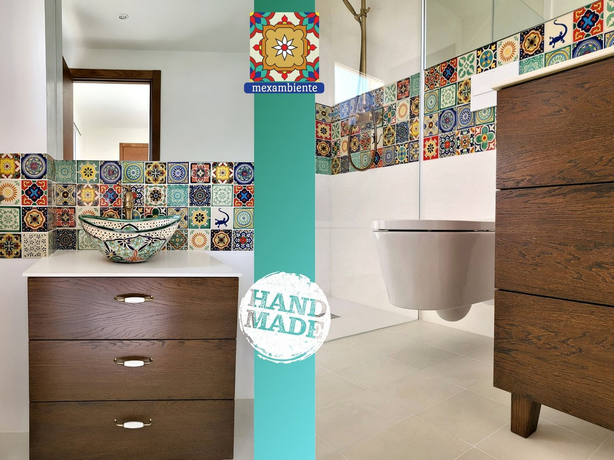 Buntes Patchwork Fliesen-Set aus Premium Mexiko-Fliesen hier bestellen ...