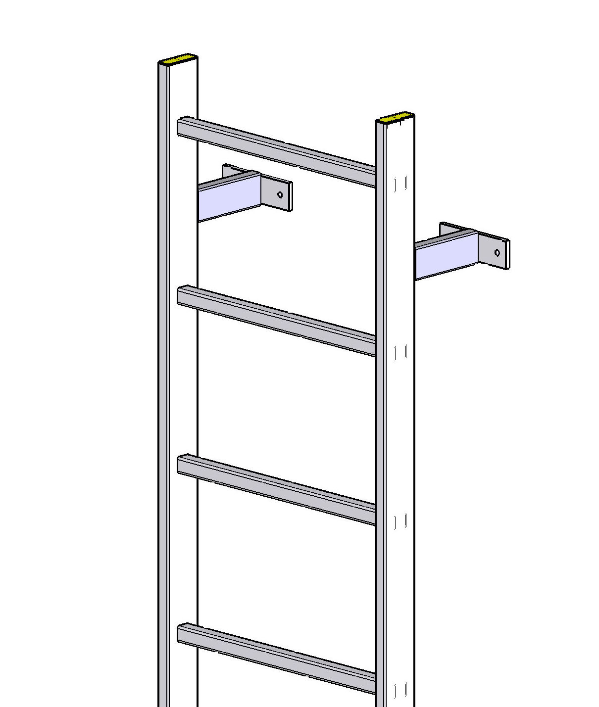 Shaft ladders - leicht, schnell, sicher