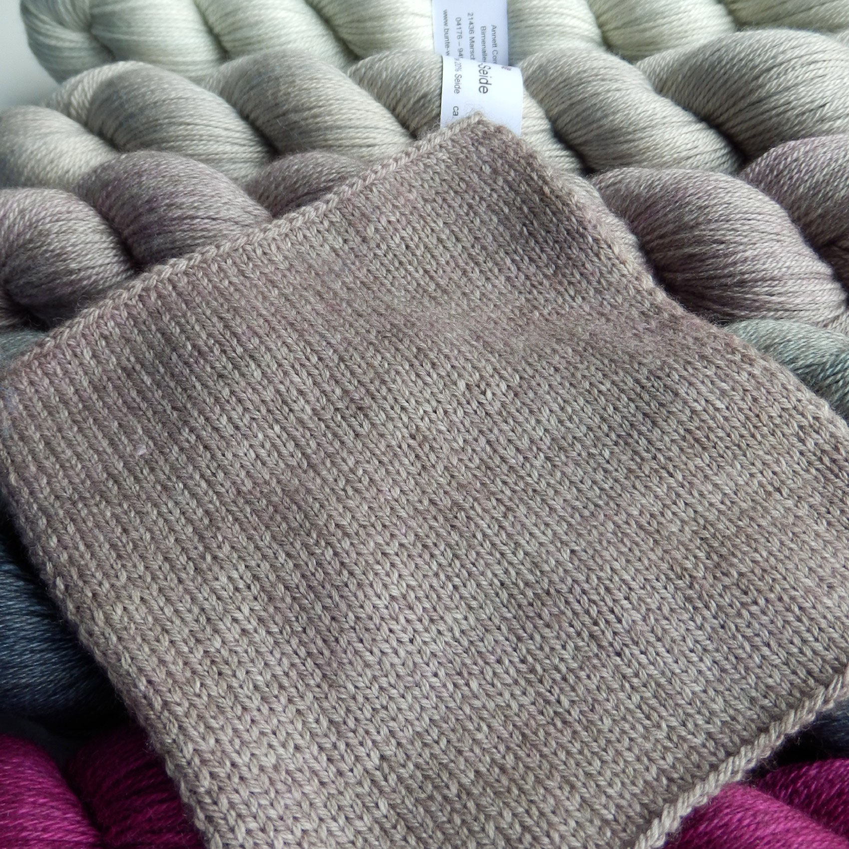 Merino-Yak-Seide - bunte wolle - handgefärbte Naturgarne und ...