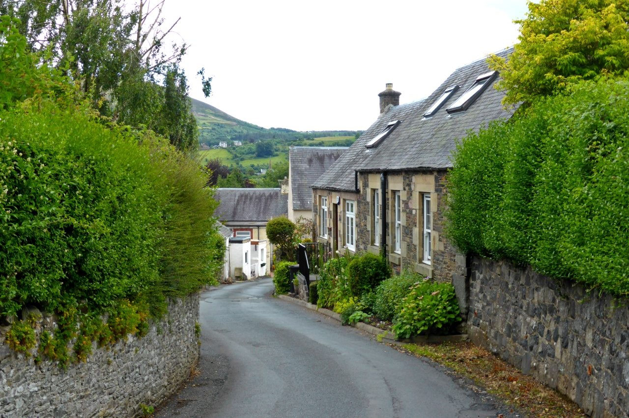 Crossing the River Tweed valley - The Journey and the Destination