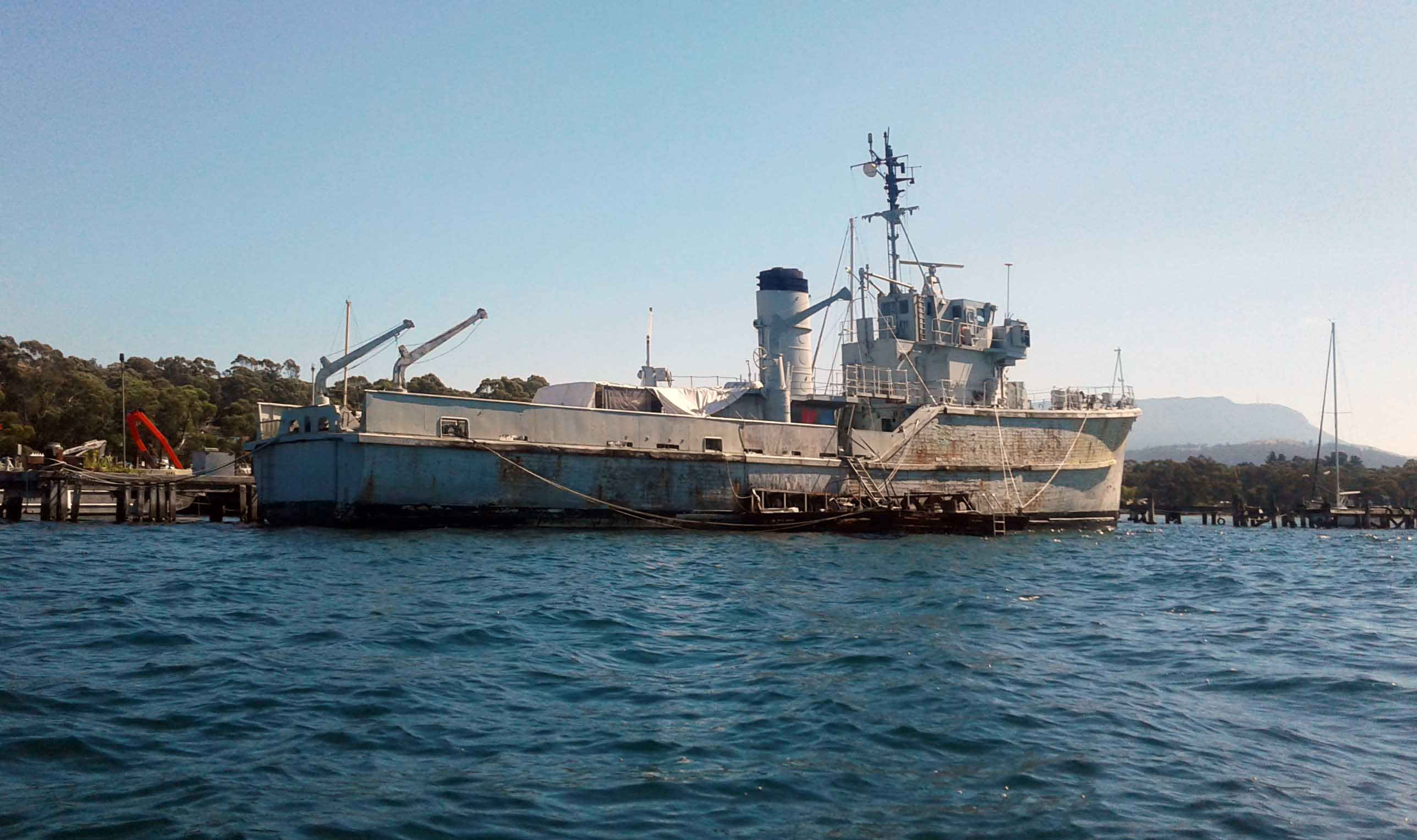 A surprise find: HMAS Curlew - The Journey and the Destination