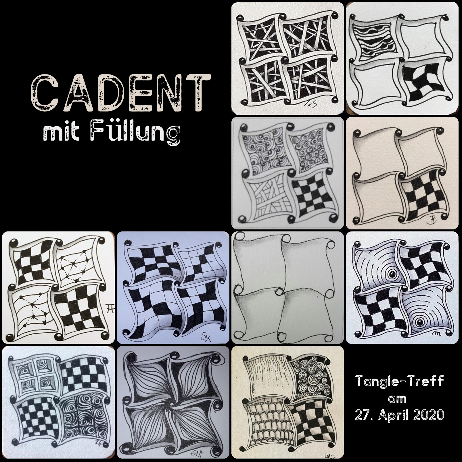 Video: Entspanntes Zeichnen "Crazy Cadent" im BuJo - Tanglen im Norden ...