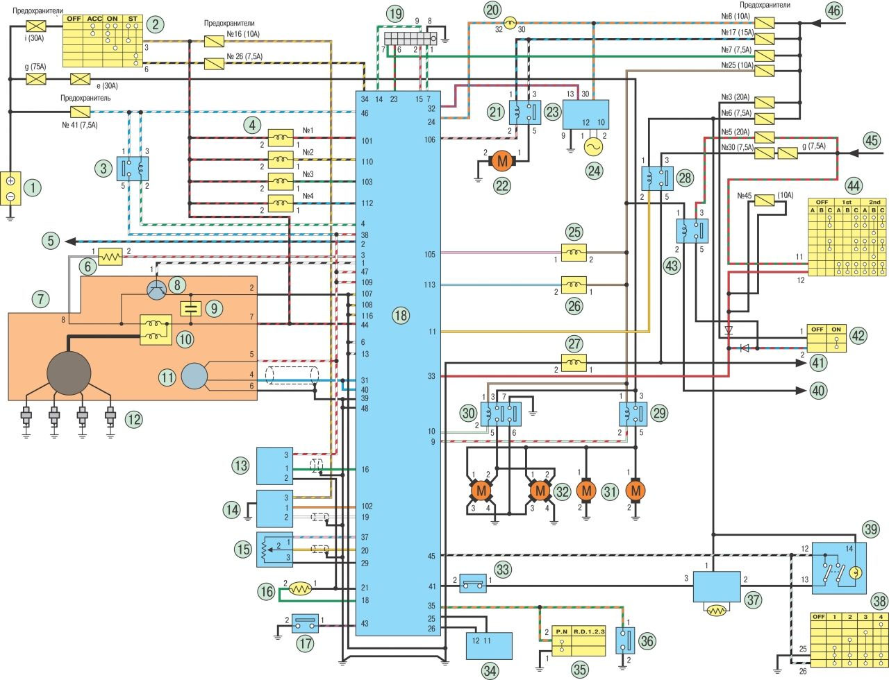 NISSAN Almera Wiring Diagrams - Car Electrical Wiring Diagram