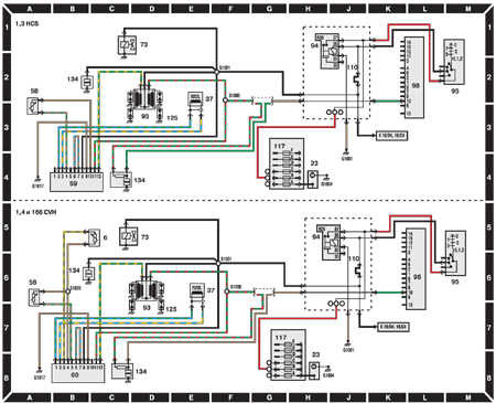 FORD Escort Wiring Diagrams - Car Electrical Wiring Diagram